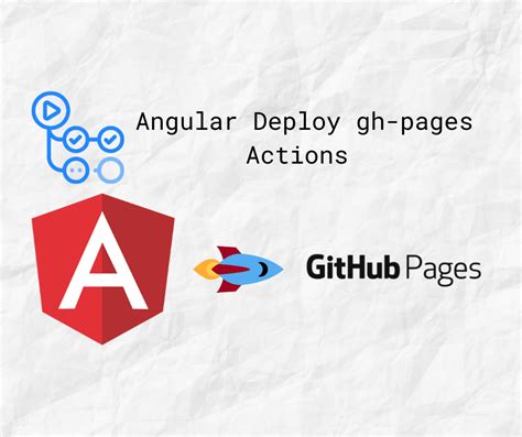 Angular Deploy Gh Pages Actions · Actions · Github Marketplace · Github