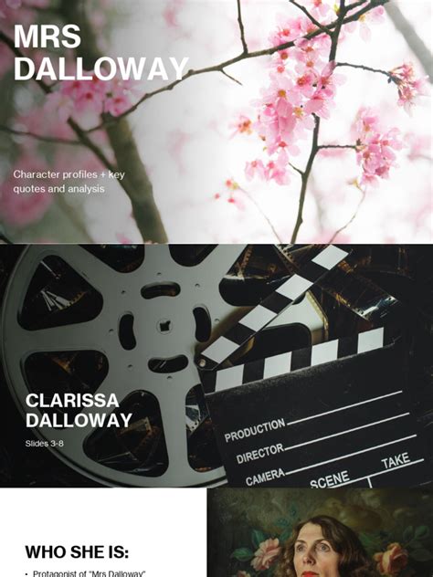 Mrs Dalloway Character Analysis Guide Pdf Mrs Dalloway