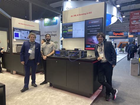 Centric And 6g Sandbox Demonstrations At The Mcw 2024 Realized At The Keysight Booth With Nvidia