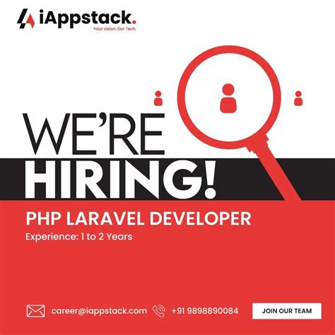 Iappstack Solutions On Linkedin Ahmedabad References Laraveldeveloper Urgenthiring Contact