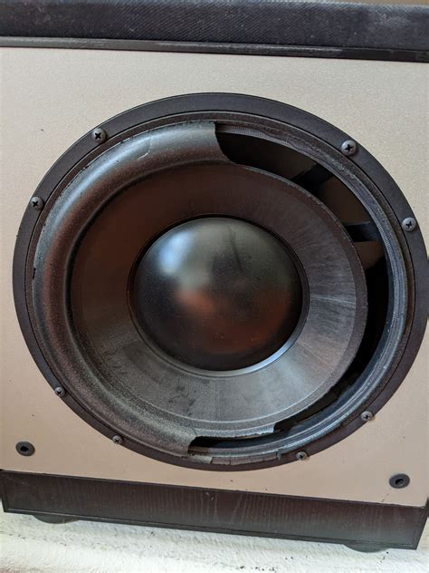 Subwoofer Damaged Repair Possible AVS Forum