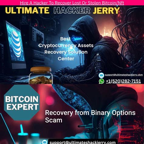 I Need A Hacker To Recovery My Lost Btc Nft Eth Usd Consult Ultimate Hacker Jerry