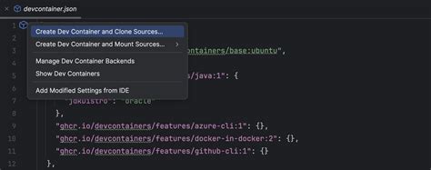 Start Dev Container Inside Ide Intellij Idea Documentation