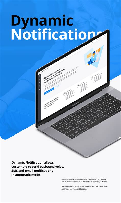 Dynamic Notifications On Behance