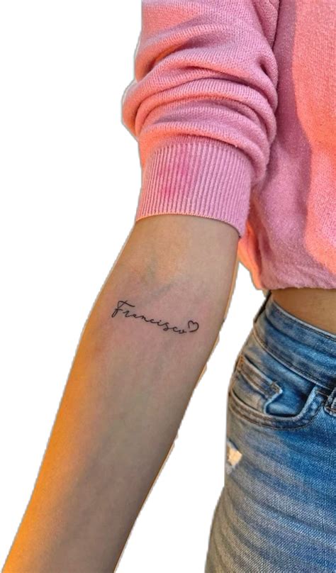 Tatuaje Nombre Francisco En 2025 Tatuajes De Nombres Tatuaje Texto