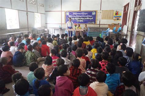 ငါန်းဇွန်မြို့ အမှတ် ၂ အခြေခံပညာမူလတန်းကျောင်းတွင် ၇၈ နှစ်မြောက် ပြည်ထောင်စုနေ့ အထိမ်းအမှတ