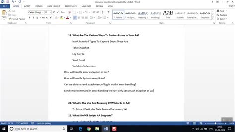 Automation Anywhere Interview And Certification Questions Part 2 Youtube