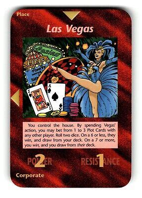 Las Vegas Card Unlimited Inwo Illuminati New World Order Game Ebay