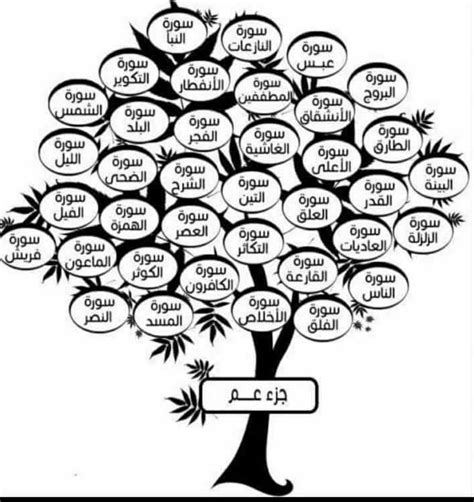 شجرة سورجزءعم سماعيل بلحارث Smail Belharret