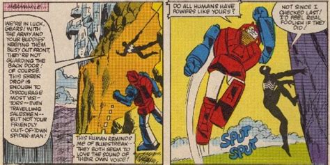 Spider Man Once Crossed Over With The Transformers