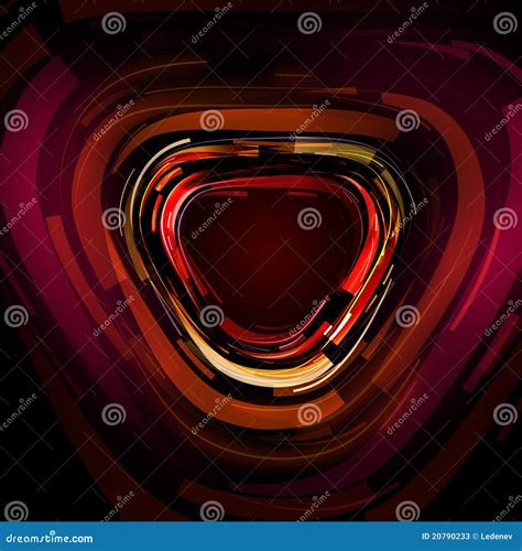 Abstract Triangle Shape Stock Illustration Illustration Of Dimensional 20790233