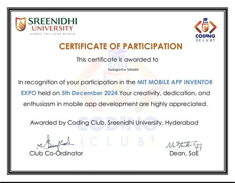 Mobileappdevelopment Mitappinventor Coding Learning Srinidhi