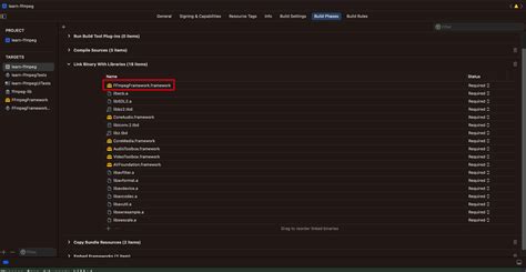 Macos上将ffmpegc编译成frameworkffmpegframework Csdn博客