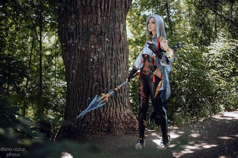 Genshin Impact Shenhe Cosplay By Daria Lazur On Deviantart