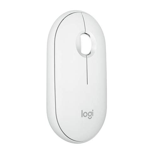 Buy Logitech Pebble Mouse M S Slim Bluetooth Wireless Mouse White At Reliance Digital