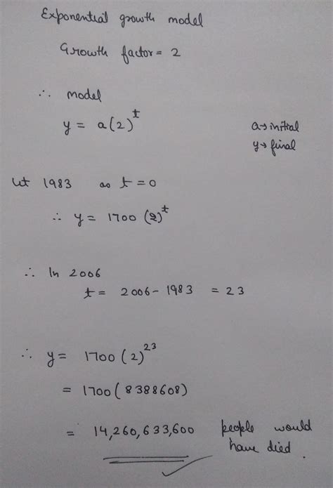 [solved] 5 A Population Grows According To An Exponential Growth Model Course Hero