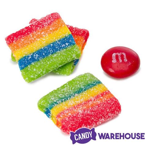 Airheads Xtremes Bites Mini Sour Candy Belts Rainbow Berry 30 Ounce Bag Bestcandyshop