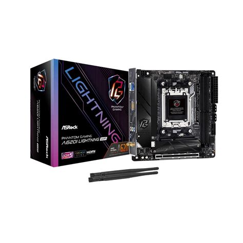 Asrock B650i Lightning Wifi Am5 Ryzen B650 Ddr5 7200 Mhz 128 Gb Mini Itx Motherboard M 2