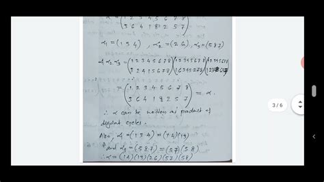 044 Abstract Algebra Lec 22 S5 Bsc Mathematics 2018 Admission Youtube