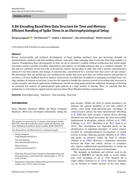 Pdf A Bit Encoding Based New Data Structure For Time And Memory