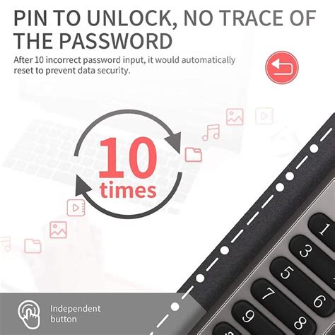 ⓥsecure Usb Drive Volkcam 32gb Encrypted Usb Flash Drive Hardware Password Memory Stick With Ke