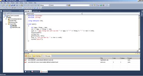 lỗi main already defined programming dạy nhau học