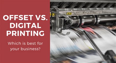 Digital Vs Offset Printing What S Best For Your Business Cards