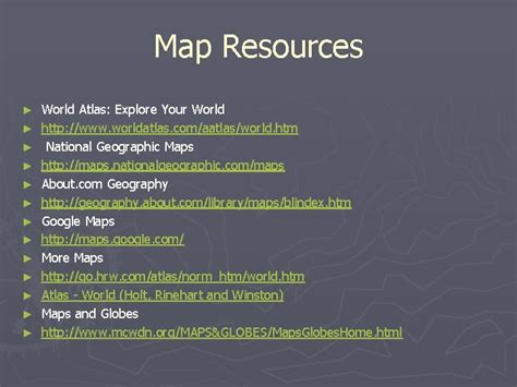 Map Elements Learner Expectation Content Standard 3 0