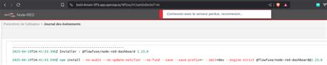 Cant Install Package Flowfusenode Red Dashboard Opencore Openiap