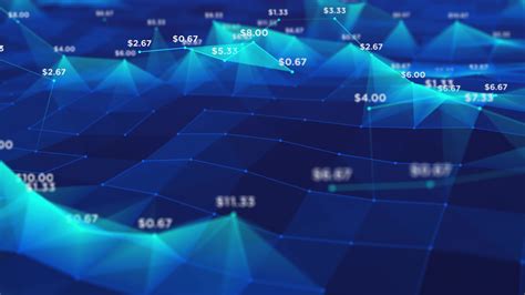 Abstract Plexus Blue Geometrical Shapes Connection And Web Concept Digital Communication And