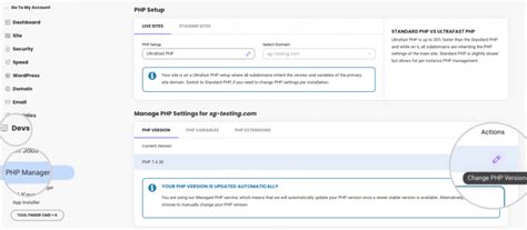What Is Managed PHP Service And How To Enable It SiteGround KB