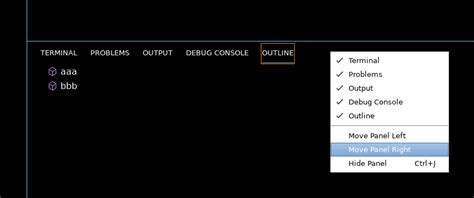 Alternative Locations For The Outline View · Issue 49923 · Microsoft Vscode · Github