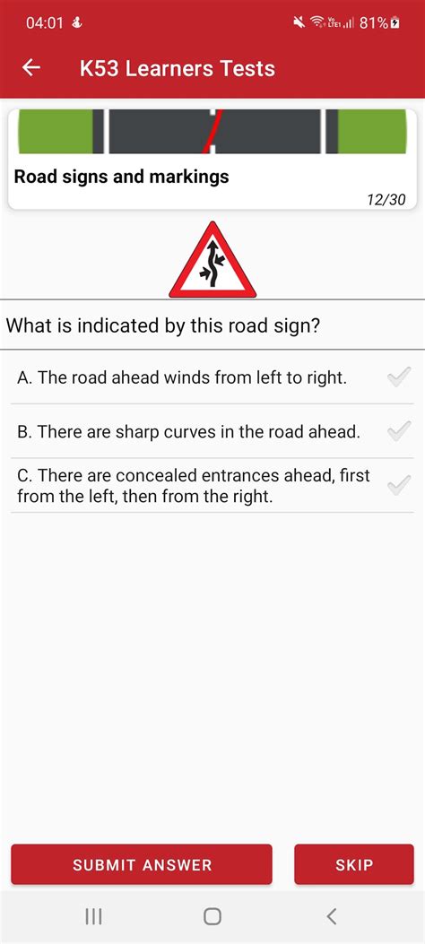 K53 Learners Questions Rsa For Android Download