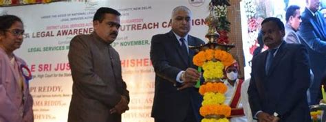 ఉచిత న్యాయ సహాయం పొందాలి న్యాయమూర్తి అభిషేక్ రెడ్డి Justice Abhishek Reddy Comments Mrgs