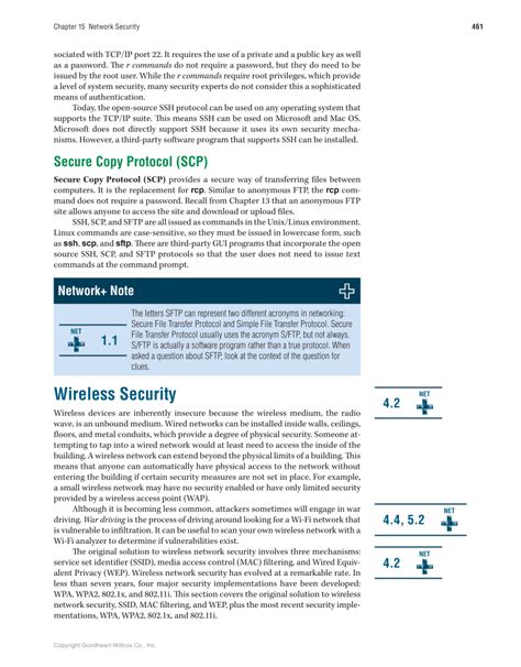 Networking Fundamentals, 3rd Edition page 461