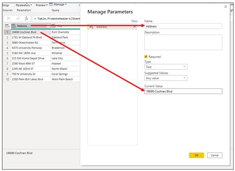 Using The Bing Maps Api To Return Latitude And Longitude In Power Query