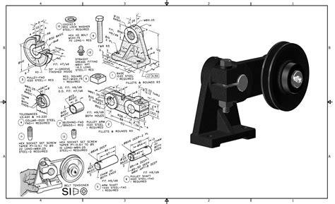Machine Front End Assembly Diagram
