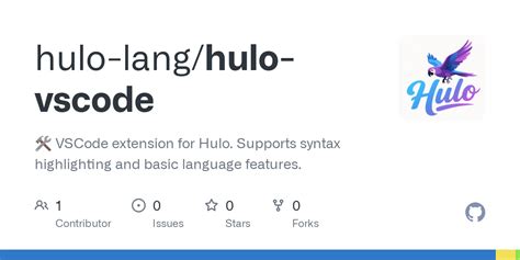 github hulo lang hulo vscode 🛠️ vscode extension for hulo supports syntax highlighting and