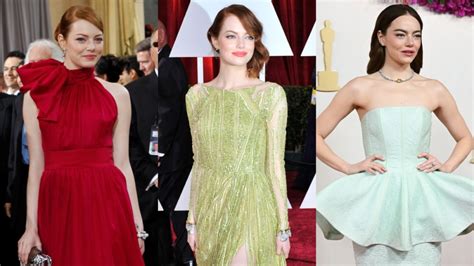 Emma Stone Red Carpet Dresses Emma Stones Exquisite Oscars 2024 Look