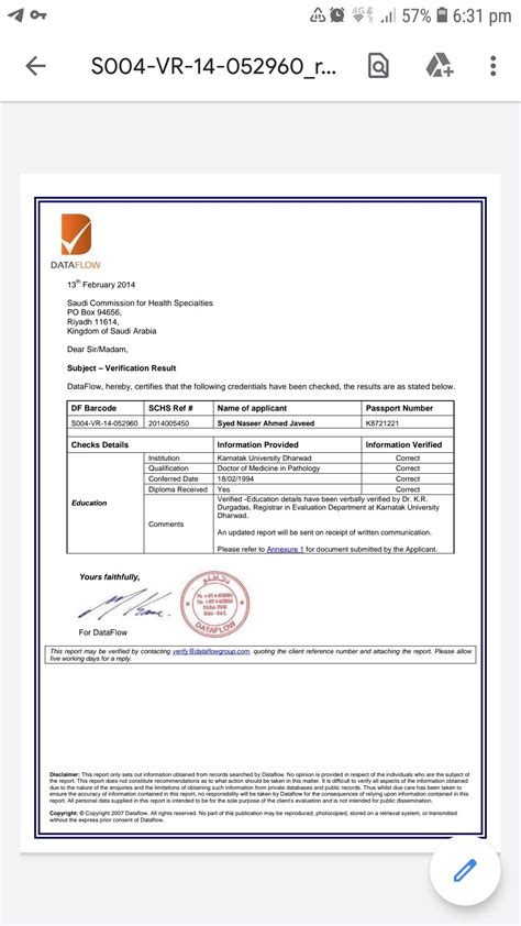 Syednaseer Ahmed On Linkedin Verification Report Sample