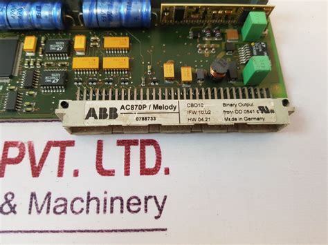 Abb Cbo Binary Output Module Aeliya Marine