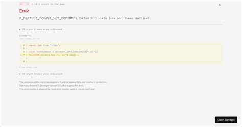 React Calendar Component Codesandbox