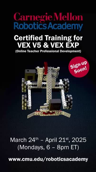 Stem Steam Robotics Vexrobotics Carnegie Mellon Robotics Academy