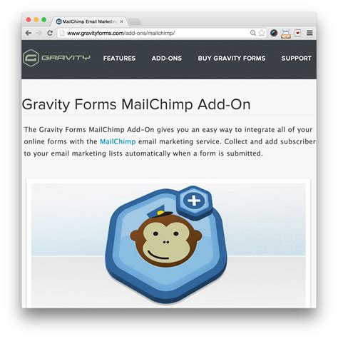 Gravity Forms Mailchimp Add On Download Version 401 Download 5