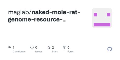 GitHub Maglab Naked Mole Rat Genome Resource Commands