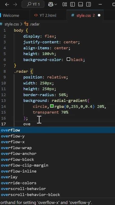Radar Animation Using Html And Css Youtube