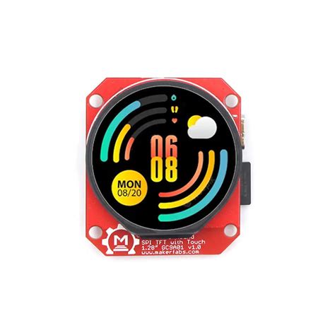 Matouch Round Spi Tft Display W Touch Feature 1 28 Inch Esp32 S3