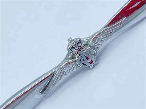 WW British RAF Royal Air Force Propeller Sweetheart Brooch By F W C S