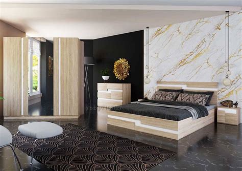 Спален комплект ”Алексия” Спална гарнитура Мебели за дома и офиса Пловдив Спален компл