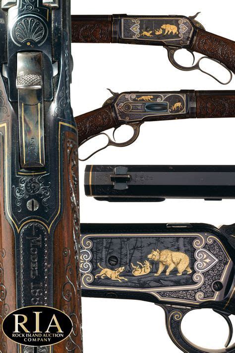 Engraved Deluxe Winchester 1873 Short Rifle John Ulrich Signed Artofit